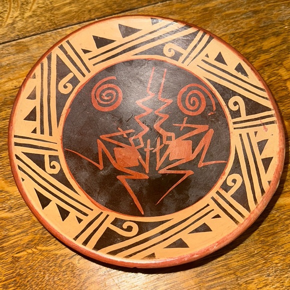 Hopi Indian Pottery | Accents | Vintage Hopi Pottery Bowl In Geometric ...